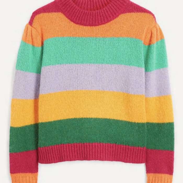Matty Bright Stripe Jumper - A Little Bird